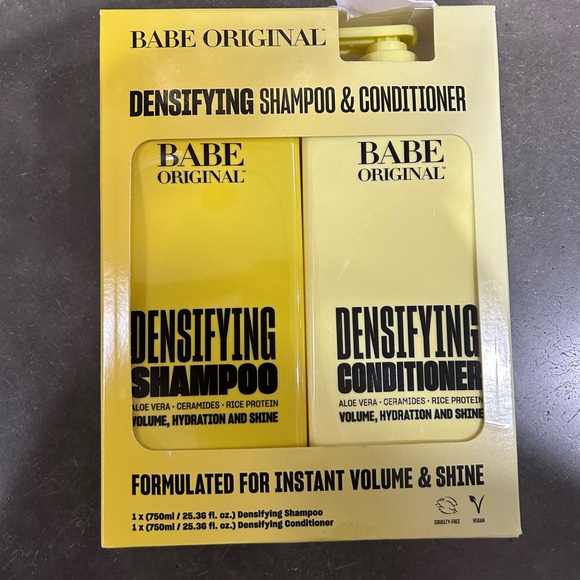 Babe Original | Hair | Babe Original Densifying Shampoo And Conditioner ...